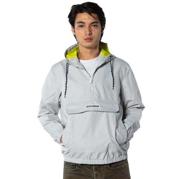 Members Only | Jackets & Coats | Members Only Solid Popover Jacket ...